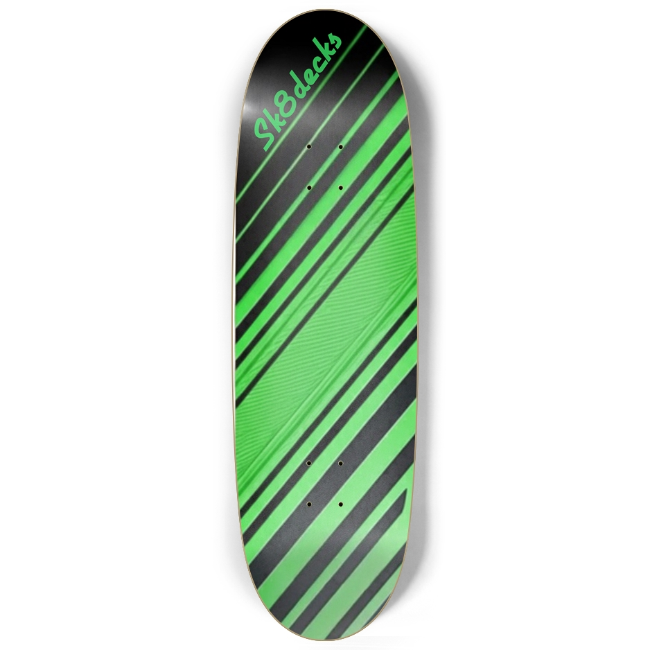 The Neon Serpent Egg Shaped Deck – Sk8decks